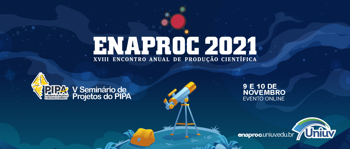 ENAPROC – Encontro Anual de Produção Científica